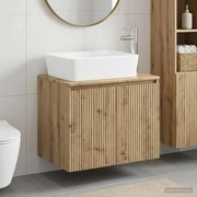 Sada koupelnového nábytku Dub artisan Kompozitní dřevo 3404339