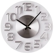 Luxusní kovové nástěnné designové hodiny JVD HT098