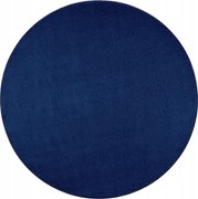 133x133 (průměr) kruh Kusový koberec Nasty 104447 Darkblue kruh