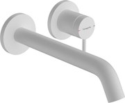 Hansgrohe Tecturis S, páková umyvadlová baterie EcoSmart+ pod omítku s výtokem 225 mm, bílá matná, HAN-73351700
