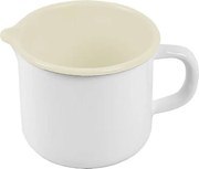 Bílý hrnek 1,12 l Enamel – Ego Dekor