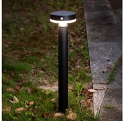 LED Solární lampa se senzorem GWINEA LED/4,5W/3,7V 2000 mAh 50 cm IP44 černá