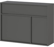 Antracitová skříňka 83x63x25 cm Ameca 2.0 – Germania
