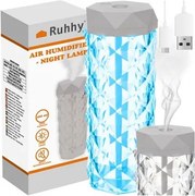 Zvlhčovač vzduchu, křišťálová RGB lampa Ruhhy 24625
