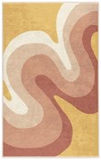 Okrově žlutý/starorůžový pratelný koberec 60x100 cm Strawberry Creamsicle – Mila Home