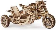 Ugears 3d puzzle motorka se sajdkárou 380 dílků