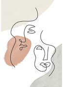 Plakát 29x41 cm Two Faces – Veronika Boulová