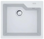 Franke Urban - Fragranitový dřez UBG 610-56, 56x50 cm, bílá led 114.0700.064