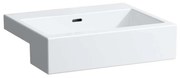 Laufen Living - Umyvadlo zápustné 55x46 cm, bez otvoru pro baterii, bílá H8134320001091