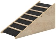 PawHut rampa pro psy protiskluzová pomůcka pro vstup do kufru auta do 20 kg pro středně velké psy 90x40x45cm lehká a stabilní | Aosom.de