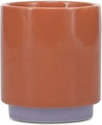 Oranžový/fialový kameninový šálek 270 ml Duo – ONA