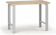 Dílenský pracovní stůl G7, buková spárovka, 1200 x 800 x 840 mm