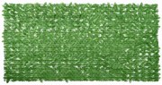 Balkónová zástěna se zelenými listy 300 x 150 cm 315503