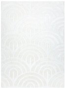 Dywany Łuszczów, Kusový koberec Mode 8629 cream, 80x150, bílá, kancelář