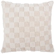 Dekorační polštář z mikroplyše 45x45 cm Checker – PT LIVING
