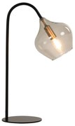 Černá stolní lampa (výška 50,5 cm) Rakel – Light &amp; Living