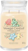 Yankee Candle vonná svíčka Signature ve skle velká Christmas Cookie 567 g