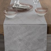 UBRUS ISLA 40X140 CM STŘÍBRNÝ