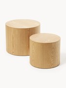 Sada dřevěných konferenčních stolků Dan, 2 díly