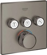 Grohe SmartControl sprchová a vanová baterie smart control bez podomítkového tělesa kartáčovaný hard graphite 29126al0 G29126AL0