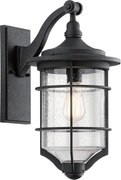 Venkovní nástěnná lampa Elstead ROYAL MARINE M 46 cm/1xE27 černá barva