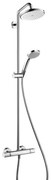 Hansgrohe Croma 220 - Sprchový set Showerpipe s termostatem, 22 cm, 4 proudy, chrom 27185000