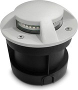 CEN PAVIC4L-0513030 Zemní LED PAVI 120 mm 4 světla 5W 24VAC/DC 3000K 160Lm 100d 130x130mm 500kg IP67 IK06 - CENTURY