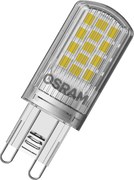 OSRAM LED žárovka PIN40 3,8 W G9 2700 K teple bílá čirá