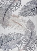 Dywany Łuszczów, AKCE: 💧🛡️120x170 cm Kusový koberec ANDRE Feathers 1147 + aplikovaná impregnace, šedá, chodba / předsíň