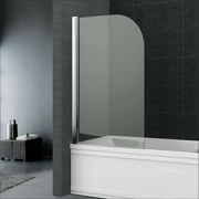 Mereo - Vanová zástěna 75x145 cm, chrom/čiré sklo CK70121K