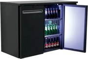 Chladicí minibar Serrco by Tefcold SCL-22MU+ šířka 124 cm, 275 l, 2 plné dveře