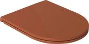 Isvea Isvea, INFINITY WC sedátko SLIM, Soft Close, Easy Take, terracotta, 40KF0548I
