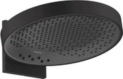 Hansgrohe Rainfinity, hlavová sprcha 360 3jet s připojením na zeď, matná černá, HAN-26234670