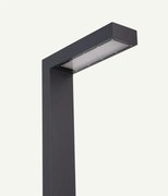 NS 1367GR Sloupkové svítidlo ASKER POLE PRO grafit LED 8W 3000K 236cm - NORLYS