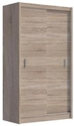 Šatní skříň s posuvnými dveřmi SAPHIRA 150x215 cm dub sonoma MULTI 150 sonoma