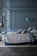 Pip Studio perkálové povlečení Fleur Grandeur modré 200x200 + 2x 70x90 cm (Luxusní perkálové povlečení na francouzskou postel)