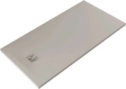Kludi Terra - Sprchová vanička 70x140 cm, matná světle šedá 08DW01O2