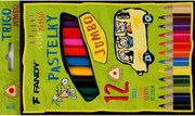 FANDY Pastelky 12 Trigo jumbo