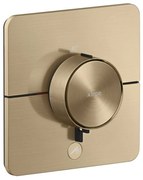 Axor ShowerSelect ID - Termostatická sprchová baterie pod omítku, HighFlow, kartáčovaný bronz 36778140