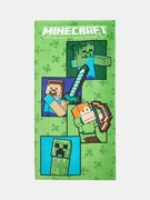 Sinsay - Dětská bavlněná osuška Minecraft - zelená