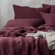 Mušelínové povlečení Claret Velikost: 140 x 200 + 70 x 90