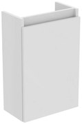 Ideal Standard Eurovit+ - Umyvadlová skříňka, 55x35x20 cm, 1 dvířka, panty L/P, lesklá bílá R0271WG