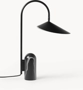 Velká nastavitelná stolní lampa's mramorovou podstavou Arum