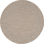Ayyildiz, Kusový koberec Relax 4311 Beige kruh, 160x160 (průměr) kruh, béžová, chodba / předsíň