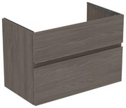 Ideal Standard Finesse - Umyvadlová skříňka, 80x44x55 cm, 2 zásuvky, Dark Elm E3387UR