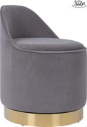 XXXLutz OTOČNÝ TABURET, textil, 52/68 cm MID.YOU - Taburety - 005937039204