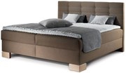 ND Viana Boxspring 160x200cm světlehnědá