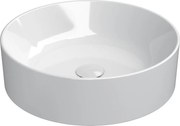 GSI Sapho, KUBE X keramické umyvadlo na desku prùmìr 45 cm, bílá ExtraGlaze