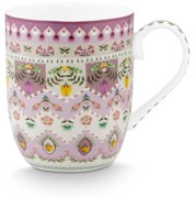 Pip Studio Lily &amp; Lotus hrnek 180ml, lila (Porcelánový hrnek)