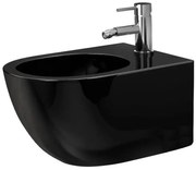 Rea Carlo Mini, závěsný bidet, černá lesklá, REA-C6380